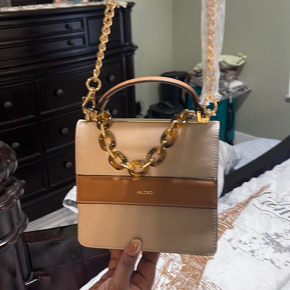Aldo | Bags | Aldo Purse With Shoulder Strap Great Condition Used About ...